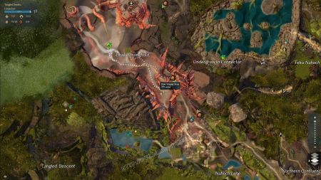 Tangled Depths Interactive Map