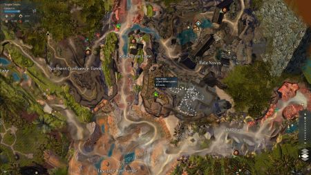 Tangled Depths Interactive Map